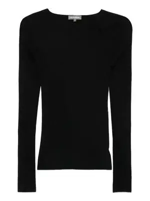Eric Bompard Crew-neck Sweater - Black