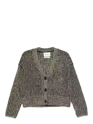 Marc O'polo Buttoned Knit Cardigan - Brown