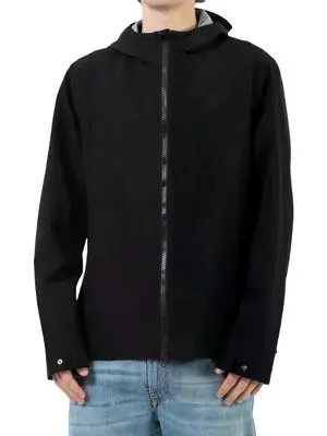 SAVE THE DUCK Hooded Zip-up Jacket - Black