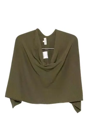 ERIC BOMPARD Cashmere Cowl Neck Poncho