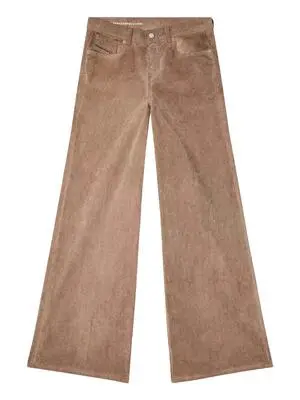 DIESEL 1978 D-akemi Flared Jeans - Brown