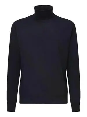 Eleventy Turtleneck Cashmere Sweater - Grey