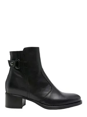 NEROGIARDINI 50mm Buckle-Detail Ankle Boots