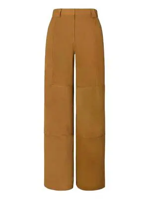 Tory Burch Paneled Trousers - Brown