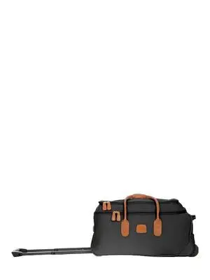 Bric'S Firenze Softside 21" Carry-on Rolling Duffle - Black