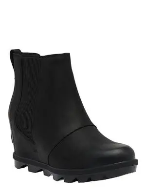 Sorel Joan Rhapsody Waterproof Chelsea Boot - Black/black