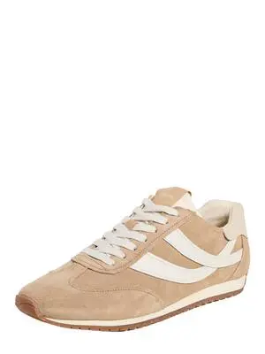Vince Oasis Runner Sneakers - Camel/white