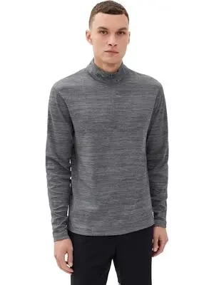 REIGNING CHAMP Reigning Champ Solotex Mesh Tiebreak Quarter Zip
