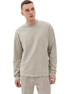 AGOLDE Long Sleeve Asha Tee - Wicker