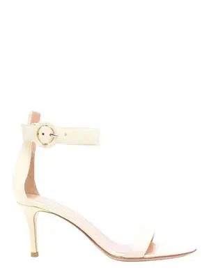 GIANVITO ROSSI 65mm Portofino Ankle-strap Leather Sandals - Neutrals