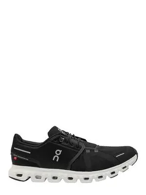 On Cloud Panelled Mesh Sneakers - Black