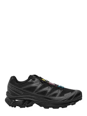SALOMON Xt-6 Panelled Mesh Sneakers - Black