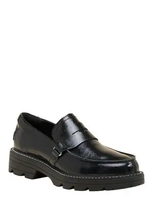 Sorel Revel Ave Penny Loafer Black/chalk