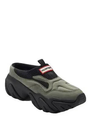 Hunter Darisa Water Repellent Slip-on Shoe - Dark Green