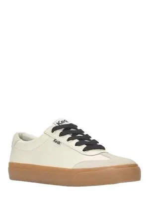 Keds® Jump Kick T-toe Sneaker - Egret/oatmeal