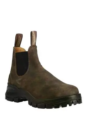 Blundstone Elastic-Sided Chelsea Boots Brown