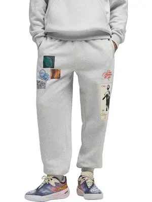 PUMA Hooptopia Basketball Pants - Gray