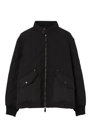 Burberry Quilted Harrington Jacket - Black