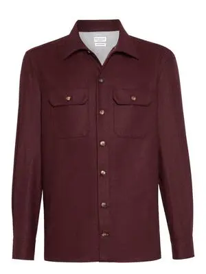 BRUNELLO CUCINELLI Brunello Cucinelli Virgin Wool Flannel Shirt