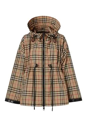 Burberry Check Lightweight Jacket - Beige