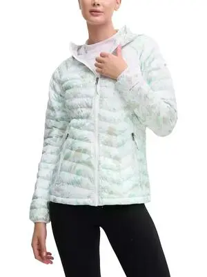 Columbia Powder Lite™ Hooded Puffer Jacket - White