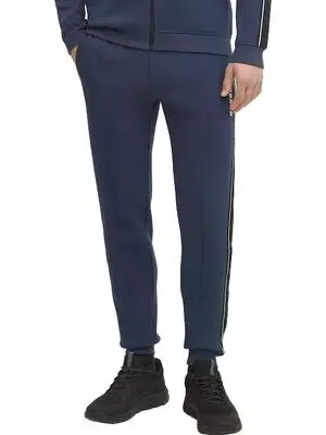 Guess Stripe-detail Trousers - Blue