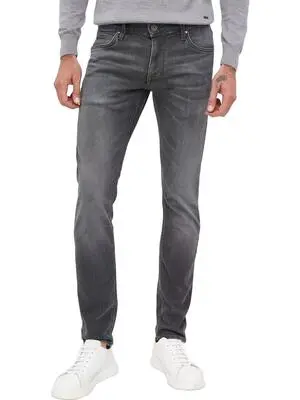 JOOP! Leather-patch Jeans - Grey