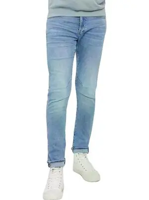 G-star Raw Embroidered Slim-fit Jeans - Blue