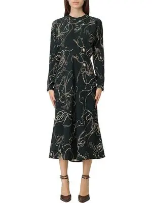 Victoria Beckham Printed Dress - Multicolor