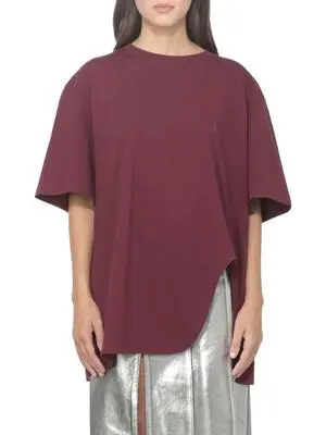 Attico T-Shirt Burgundy