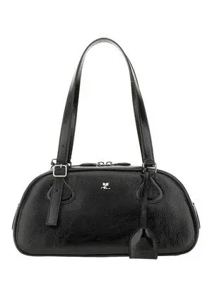 COURREGES Shoulder Bag - Black