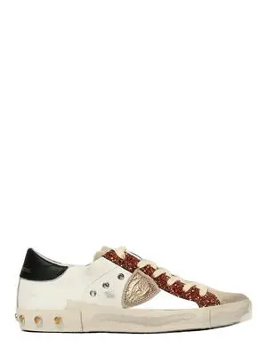 Philippe Model Lace Up Sneakers - White