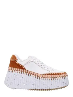 Chloé Platform Sneakers - White 1