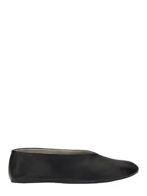 THE ROW Ballet Flat - Black