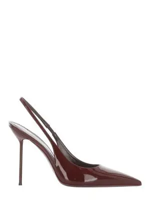 Paris Texas Slingback Pumps Burgundy