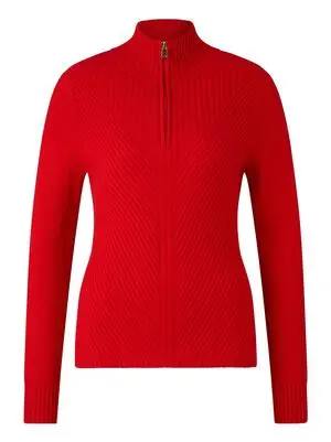 Bogner Shannon Cashmere Troyer - Red