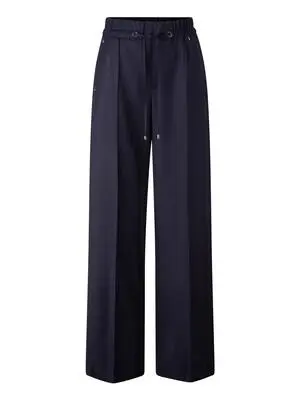 Bogner Ella Flannel Trousers - Navy Blue