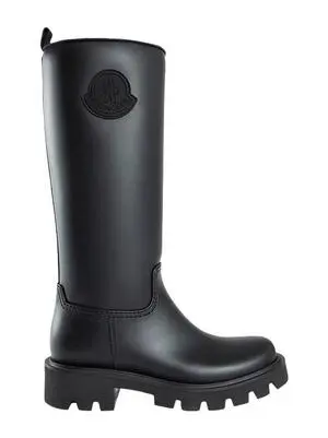 Moncler Kickstream High Rain Boot - Black