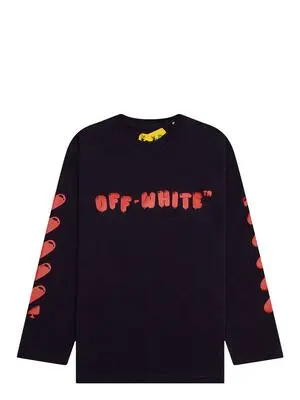 Off-White Balloons Long-sleeve Tee - Blue
