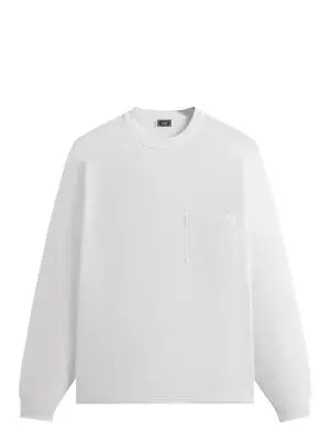 Kith Long-sleeve Leonard Pocket Tee - White