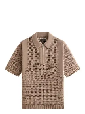 Kith Nash Knit Polo - Brown