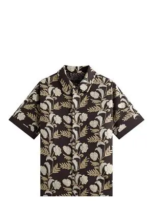 Kith Embroidered Floral Woodpoint Shirt - Brown
