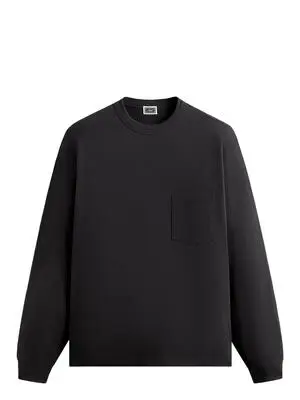 Kith Long-sleeve Leonard Pocket Tee - Black
