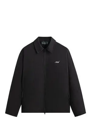 Kith Wrinkle Nylon Jonas Coaches Jacket - Black