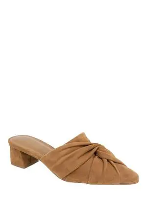 Splendid Lanis Block Heel Mule Caramel