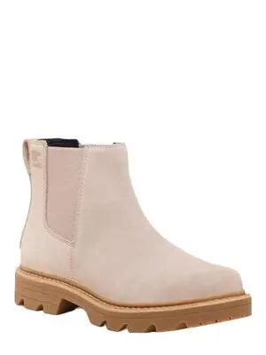 Sorel Revel Road Waterproof Chelsea Boot - Crushed Clay/gum