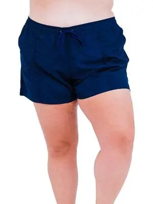 CALYPSA Board Shorts With Upf 50+ Sun Protection - Navy