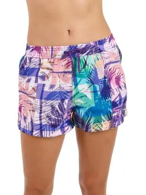 CALYPSA Calypsa Board Shorts With UPF 50+ Sun Protection Palm Beach