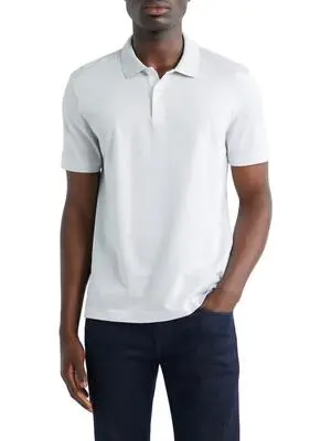 BOSS Parlay Texture Polo - White