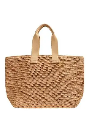 REISS Emeryson Woven Shoulder Bag